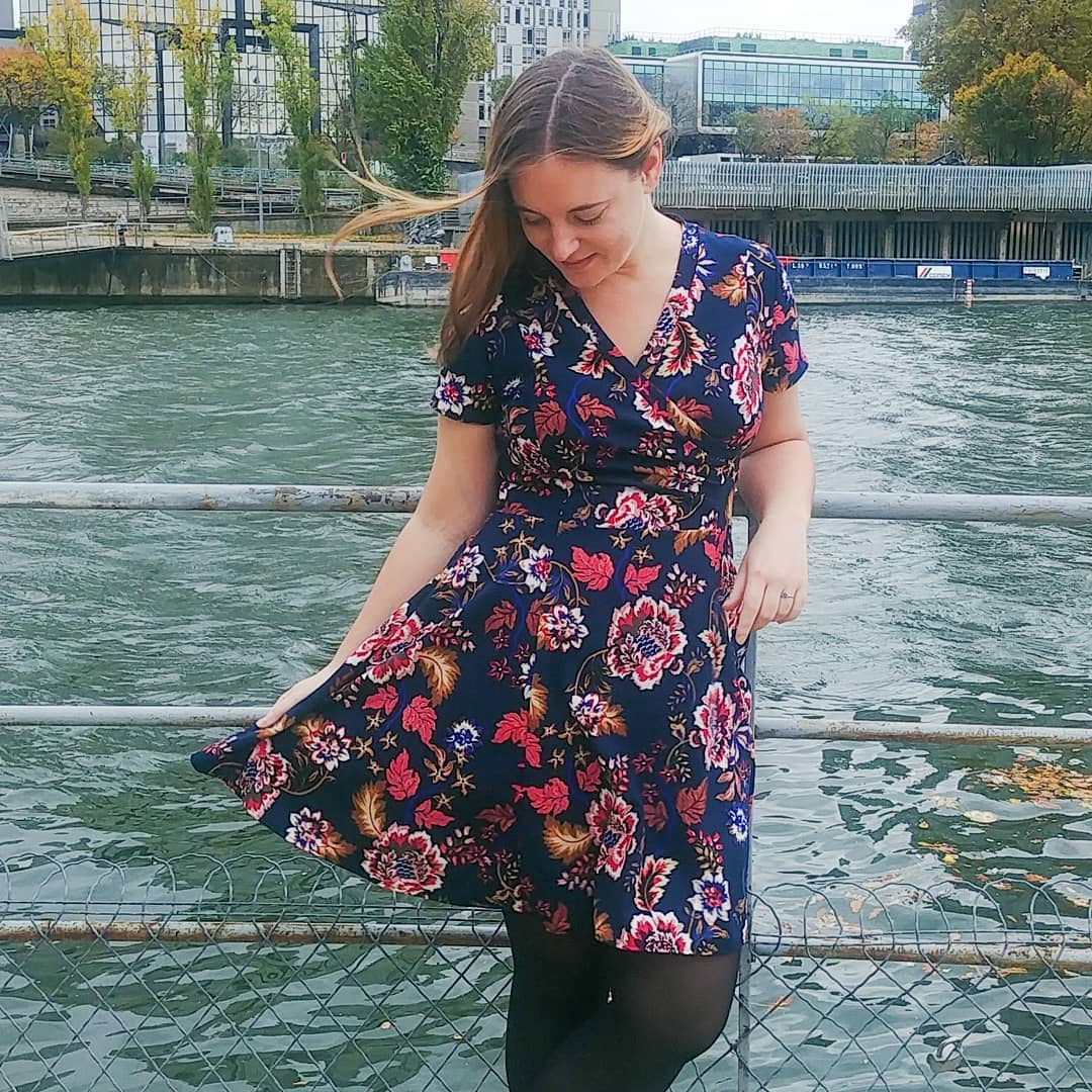 Ma robe Aldaïa de Pauline Alice - Atelier Mathilde